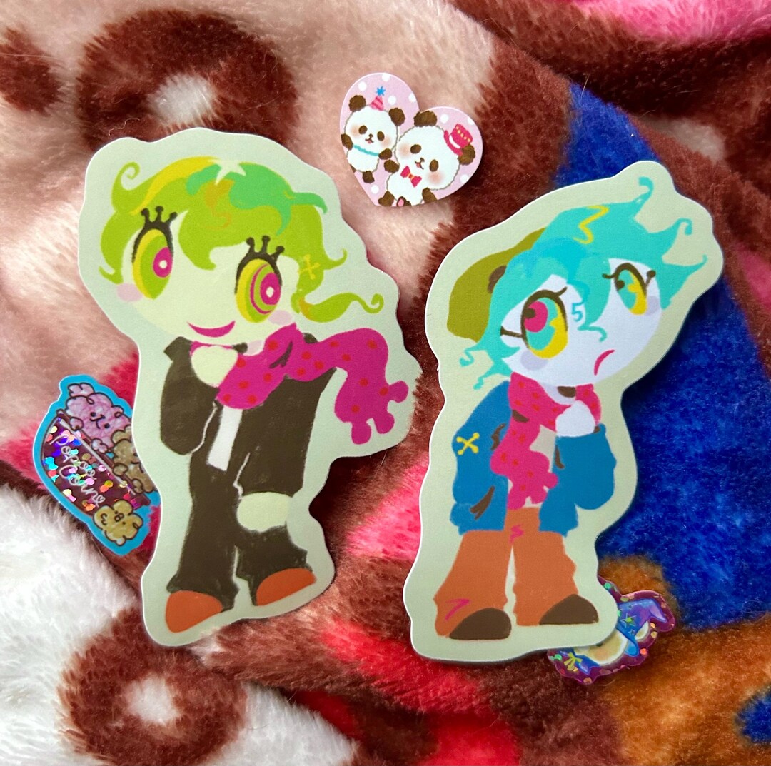 YTTD Midori and Sou Hiyori 3in Sticker - Etsy