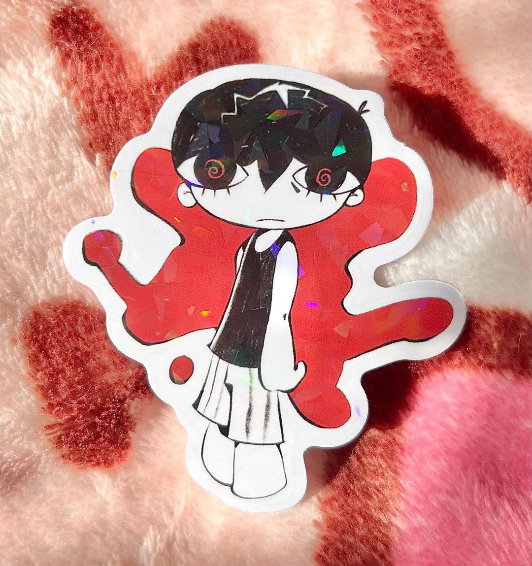 Holographic 3in Omori Sticker - Etsy