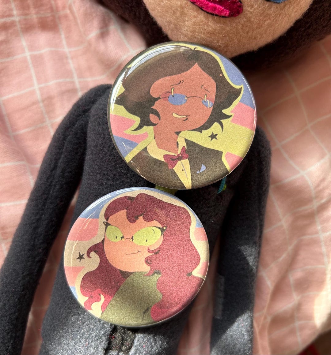 Adventure Time Betty Grof Simom Petrikov Buttons - Etsy