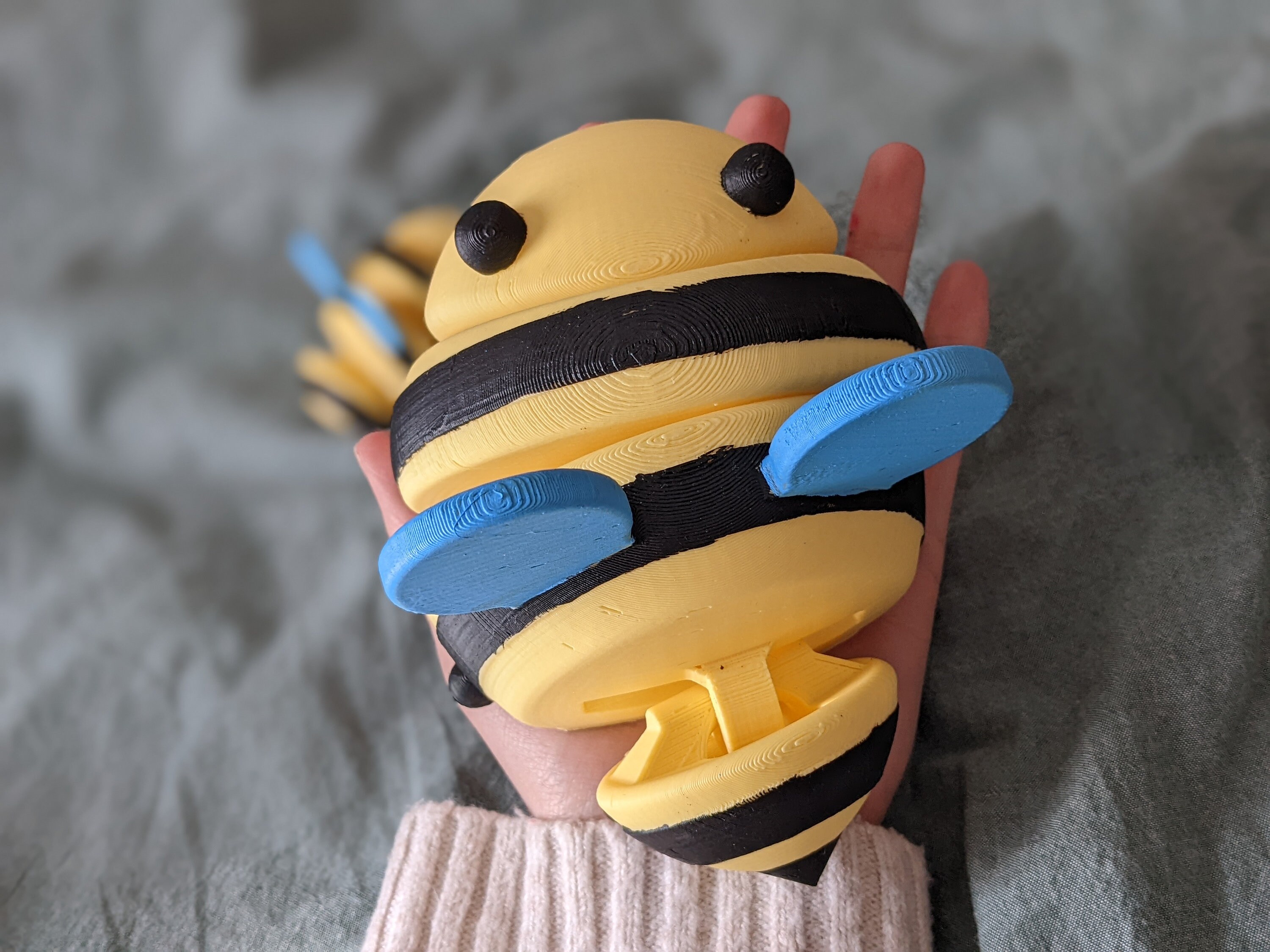 Flexi Bee Fidget Toy 3d Printed Sensory Toy - Etsy Canada