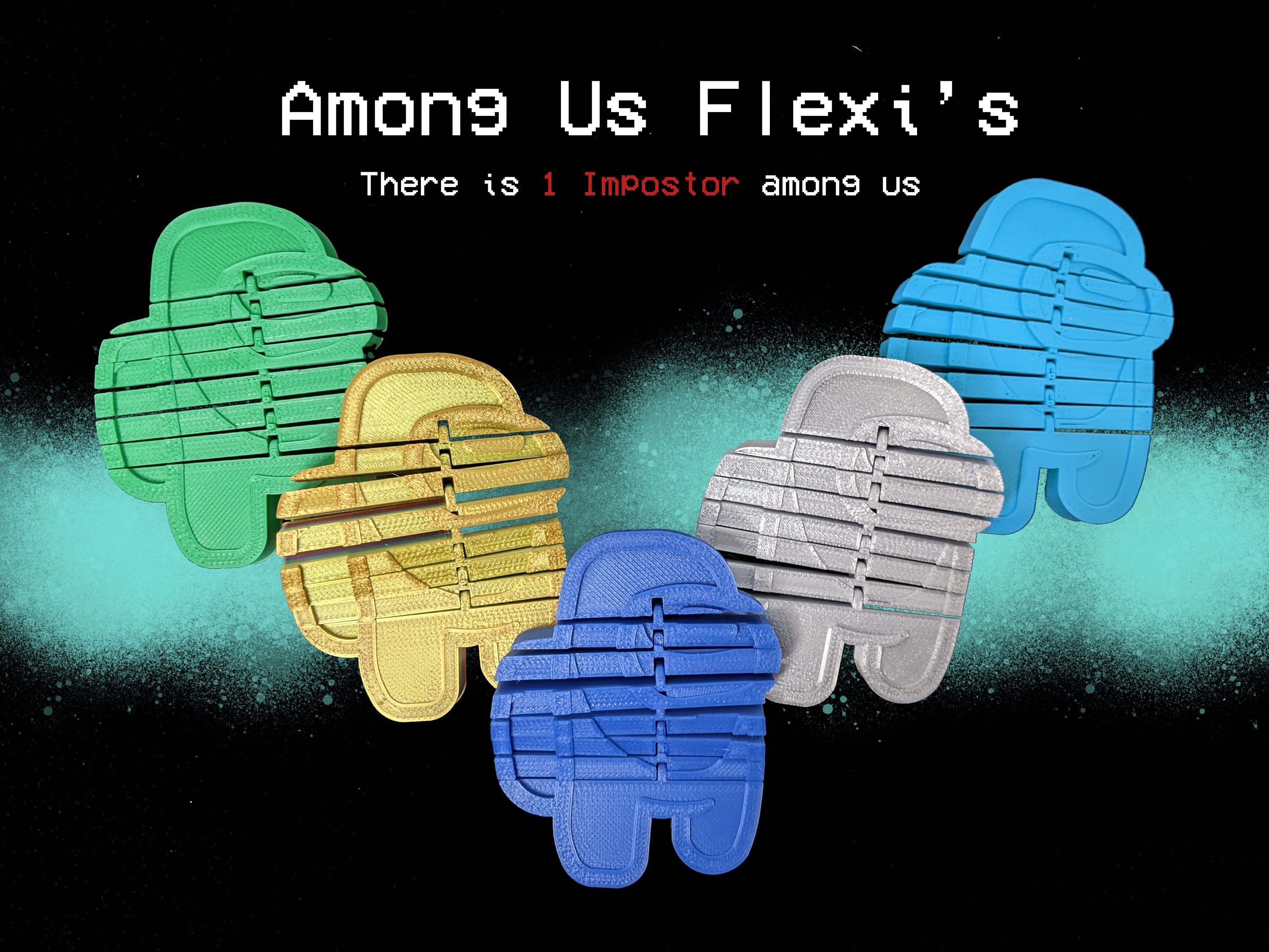 Toys Imposter Among Us Fidget Toy Popper Toy Popper Keychain Toys ...