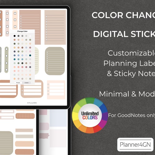 HEALTH AND FITNESS Digital Stickers for Goodnotes Planner - Etsy