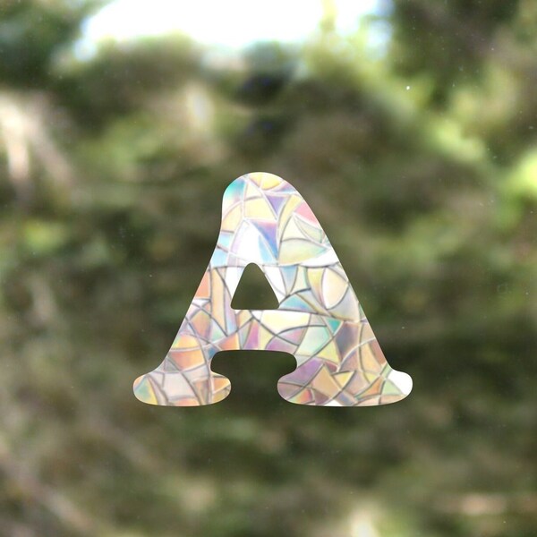 Suncatcher Letters - Etsy