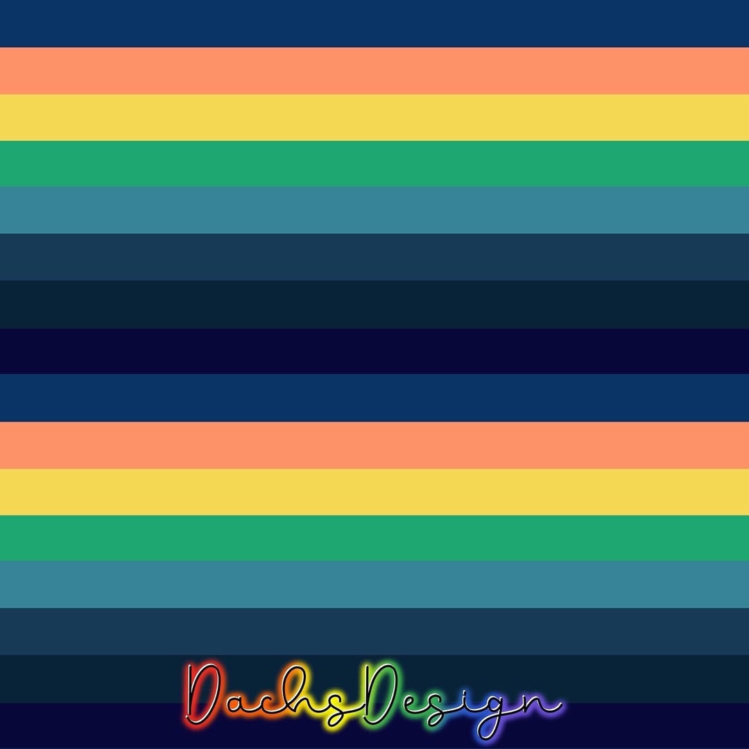 Gender Neutral Rainbow Stripes Seamless Pattern, Rainbow Stripes Design ...