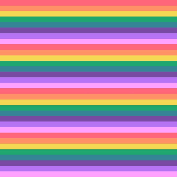 Pastel Rainbow Stripes