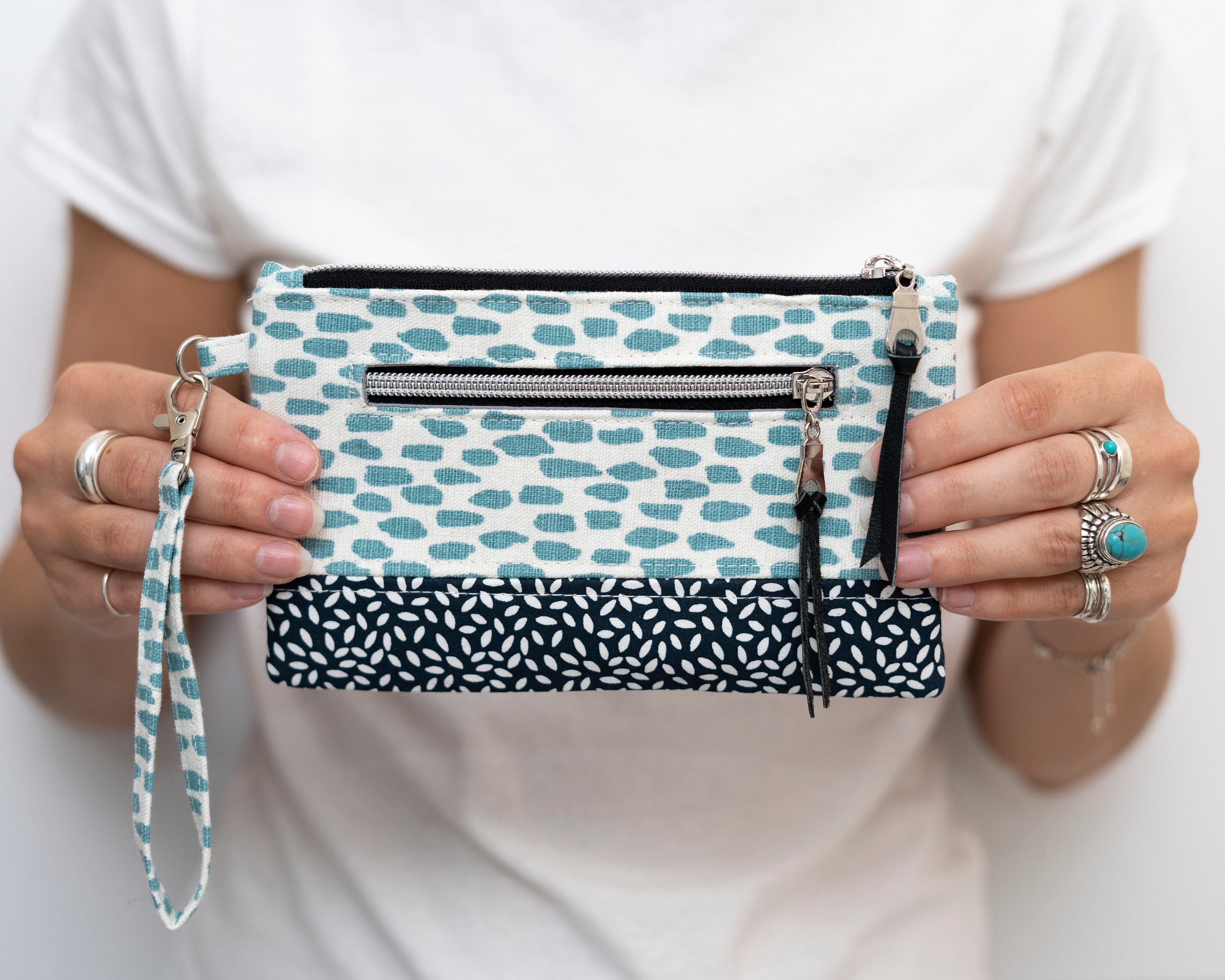 Ria Wristlet PDF Sewing Pattern / Sewing Tutorial / Zipper - Etsy
