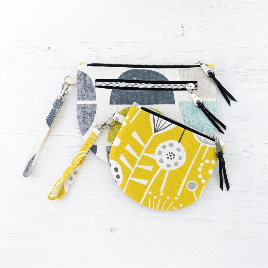 Brooke Wristlet PDF Sewing Pattern / Sewing Tutorial / Zipper Pouch ...