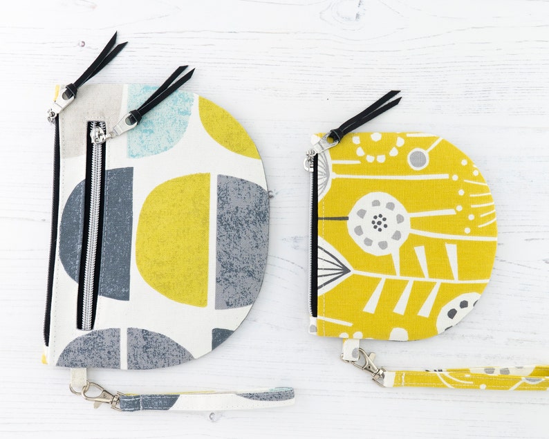 Brooke Wristlet PDF Sewing Pattern / Sewing Tutorial / Zipper Pouch ...