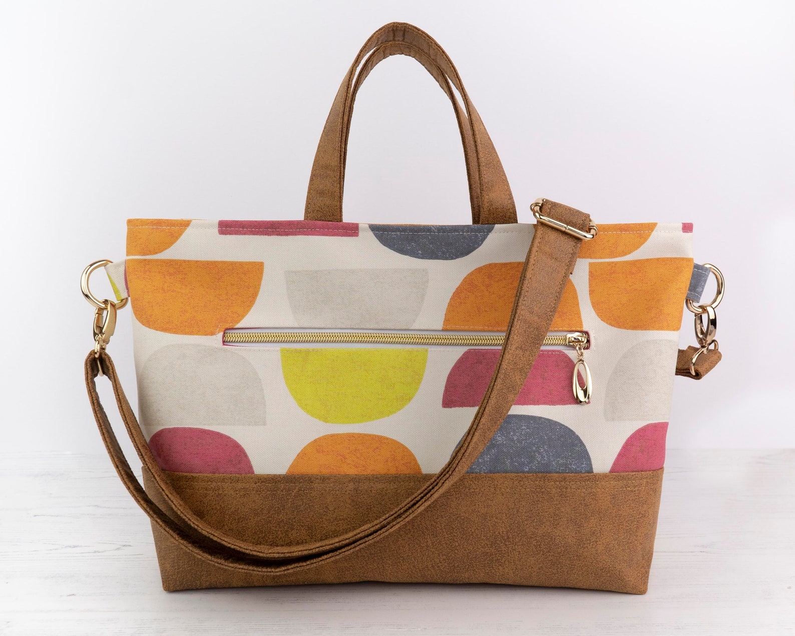 Eden Zipped Tote Bag | PDF Sewing Pattern + Video Tutorial | Beginner ...
