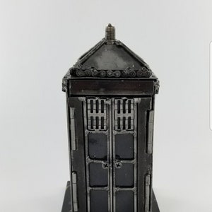 Tardis From Doctor Who Inspired Handmade Recycled Metal Statue,steel ...