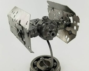 Stormtrooper Star Wars Inspired Handmade Recycled Metal Art Statue ...