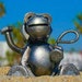 Handmade Recycled Little Monkey Metal Art Statue,unique Gifts.made From ...