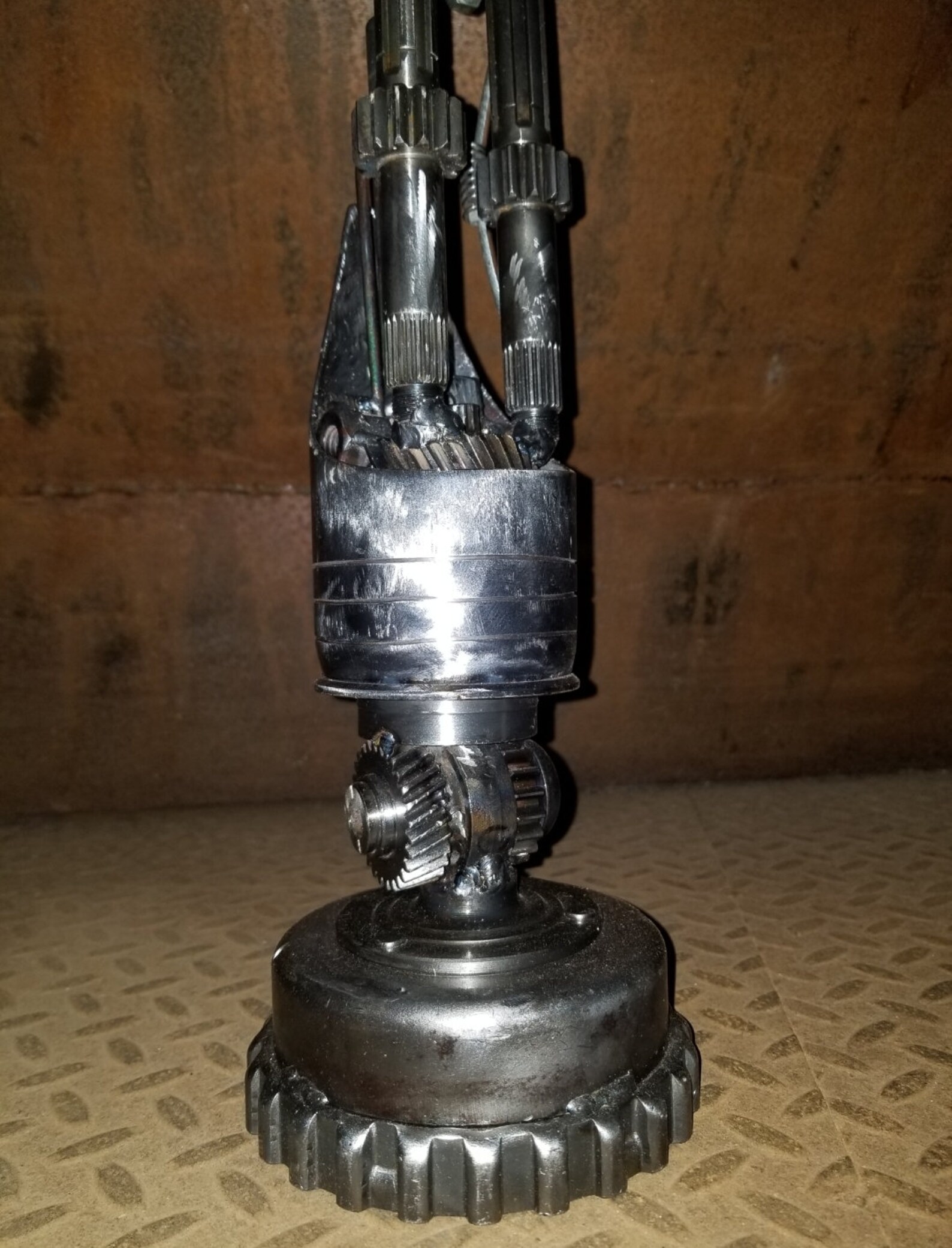 Handmade TERMINATOR ARM and HAND Handmade Recycled Metal Statue,scrap ...
