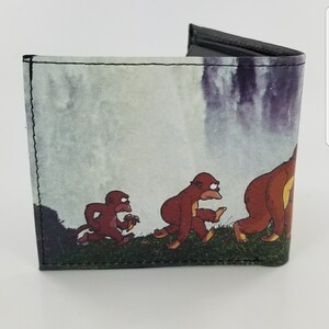 Handcrafted Bifold Leather Homer Simpson Cartoon Inspired Wallet.fully ...