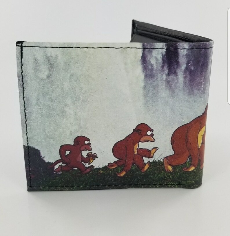 Handcrafted Bifold Leather Homer Simpson Cartoon Inspired Wallet.fully ...