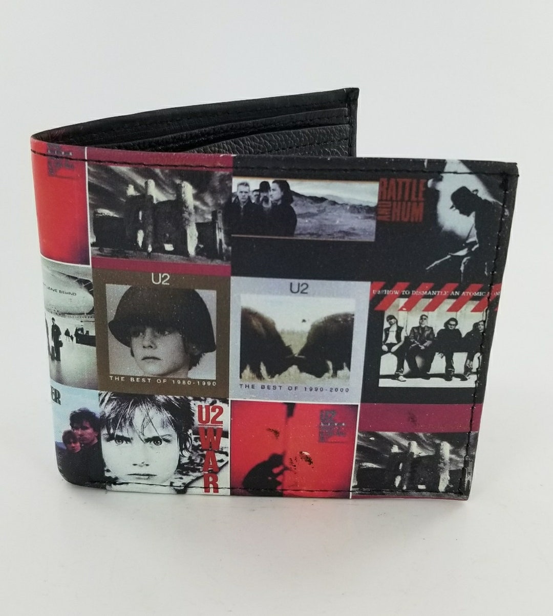 Rock Band Inspired Genuine Handcrafted Bifold Leather Wallet.fully ...