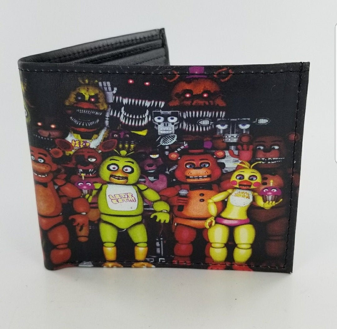 Video Game Inspired Leather Wallet,handmade Bifold Wallet.video Game ...