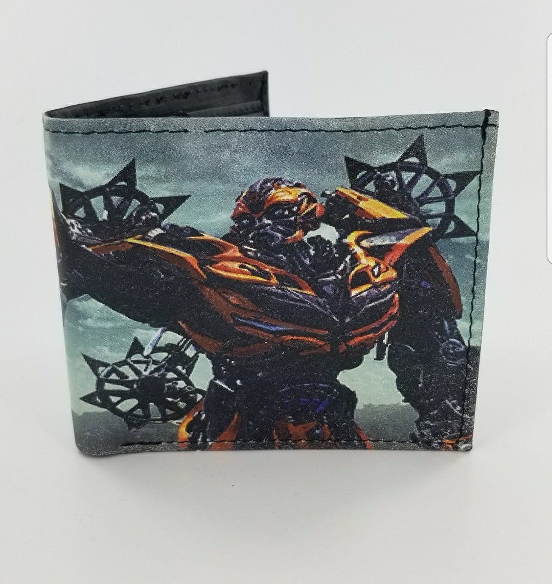 Movie Robot Inspired Handmade Bifold Leather Wallet,fully Laseprinted ...