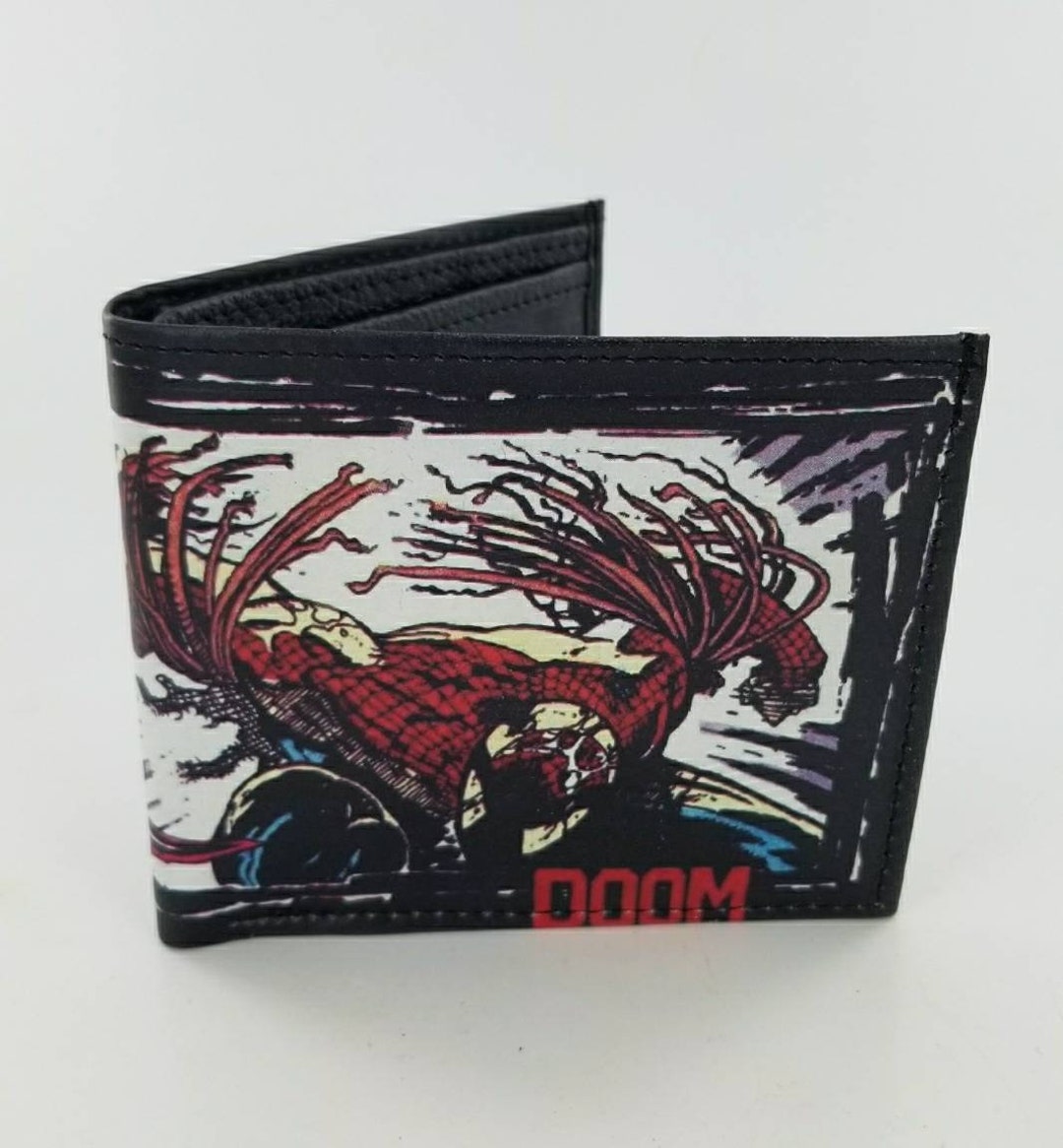 Custom Superhero Leather Bifold Wallet,genuine Handmade,comic Book ...