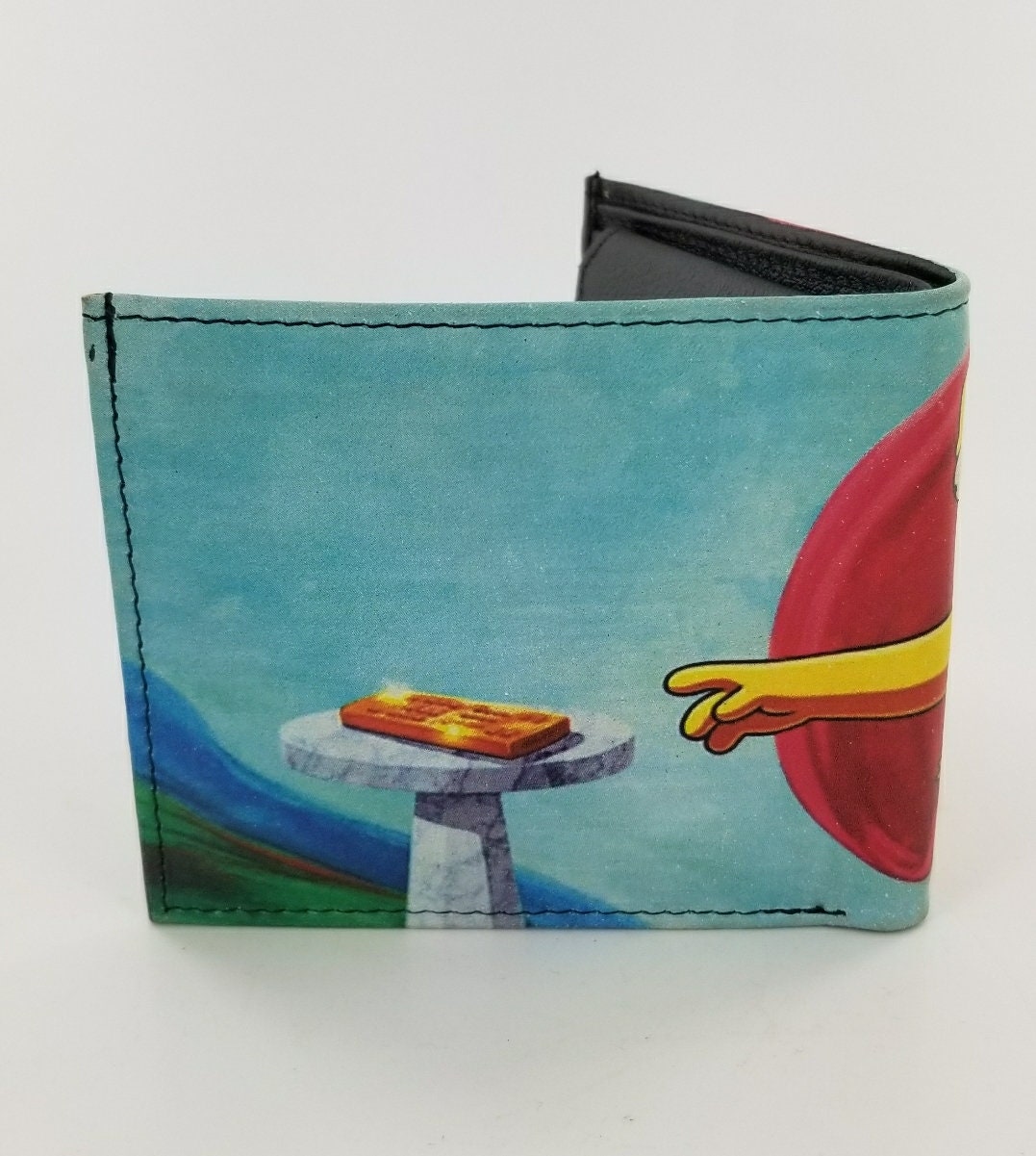 Cartoon Characters Inspired Leather Bifold Walletgolden - Etsy