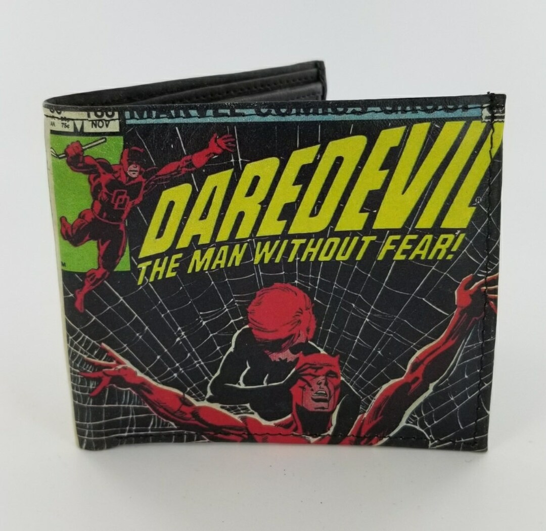 Daredevil Handmade Leather Wallet,marvel Avengers,superhero Movie ...