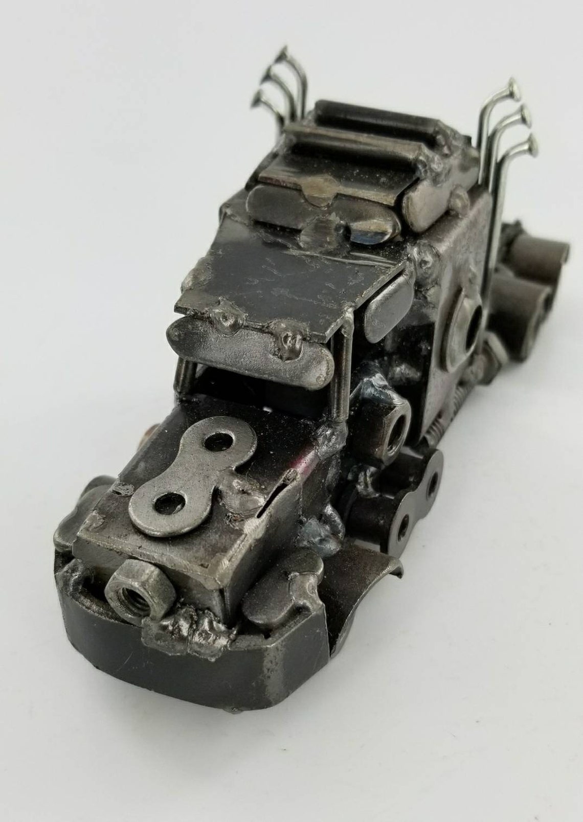 Big Rig Truck Inspired Handmade Recycled Metal Art | Etsy