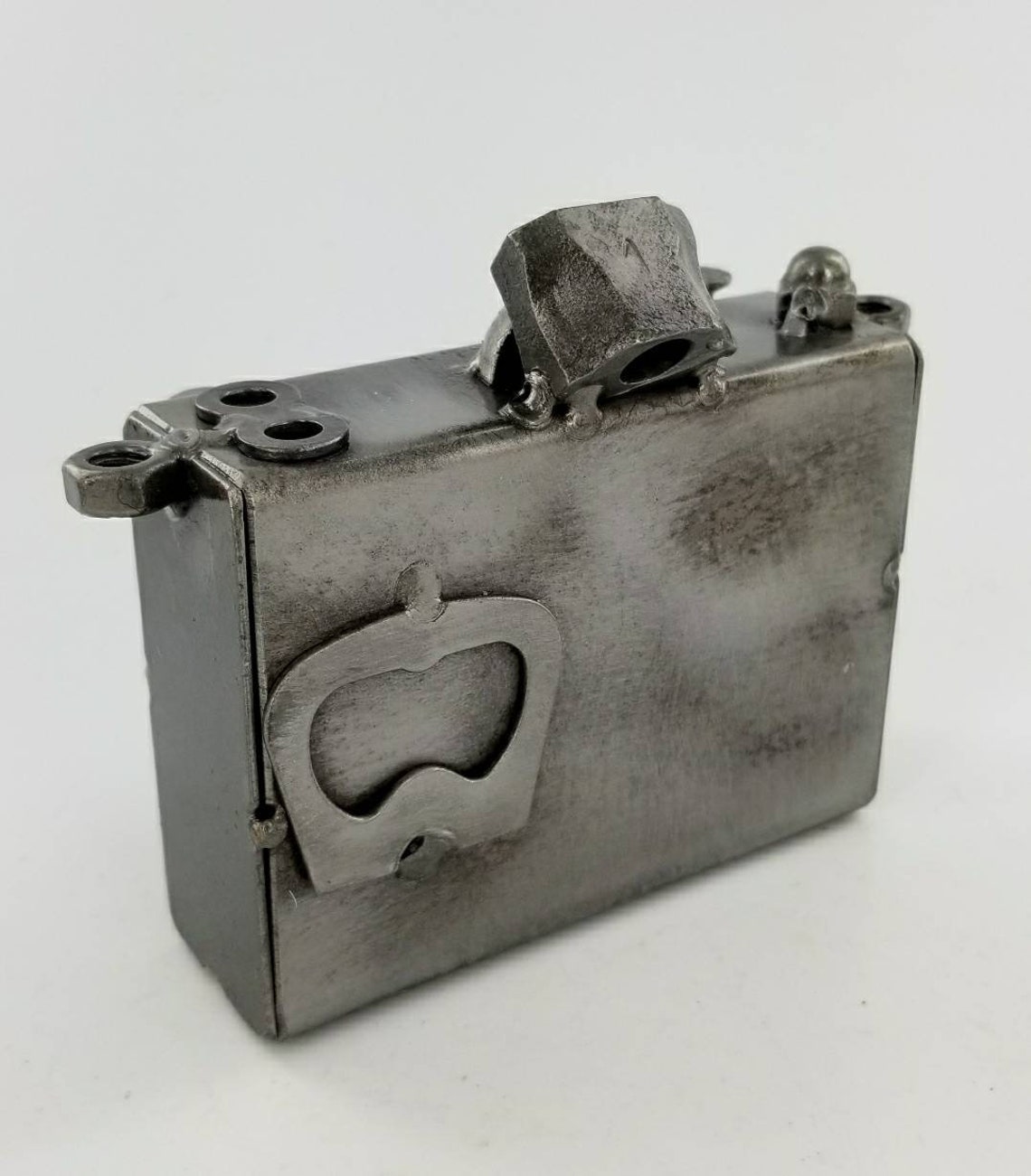 CAMERA Steel Statue Recycled Metalhandmade Recycled Metal Art | Etsy