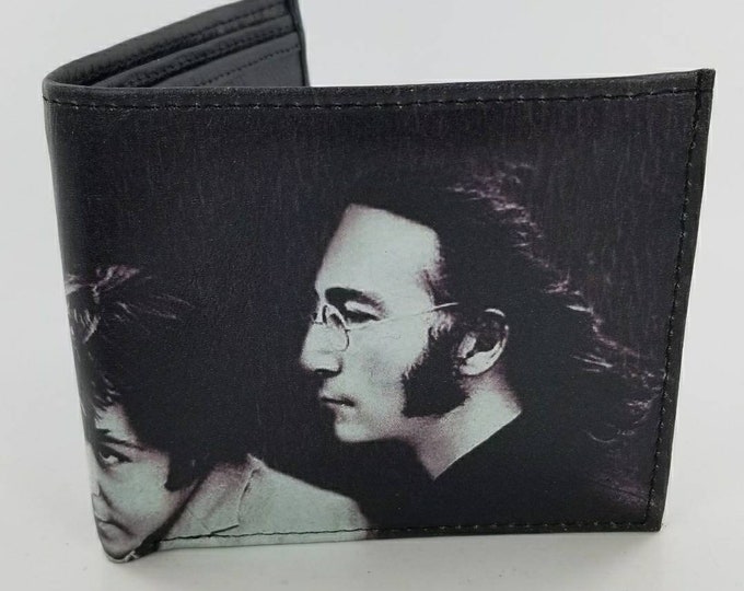Genuine Handcrafted BEATLES Inspired Leather Bifold Wallet.leather ...
