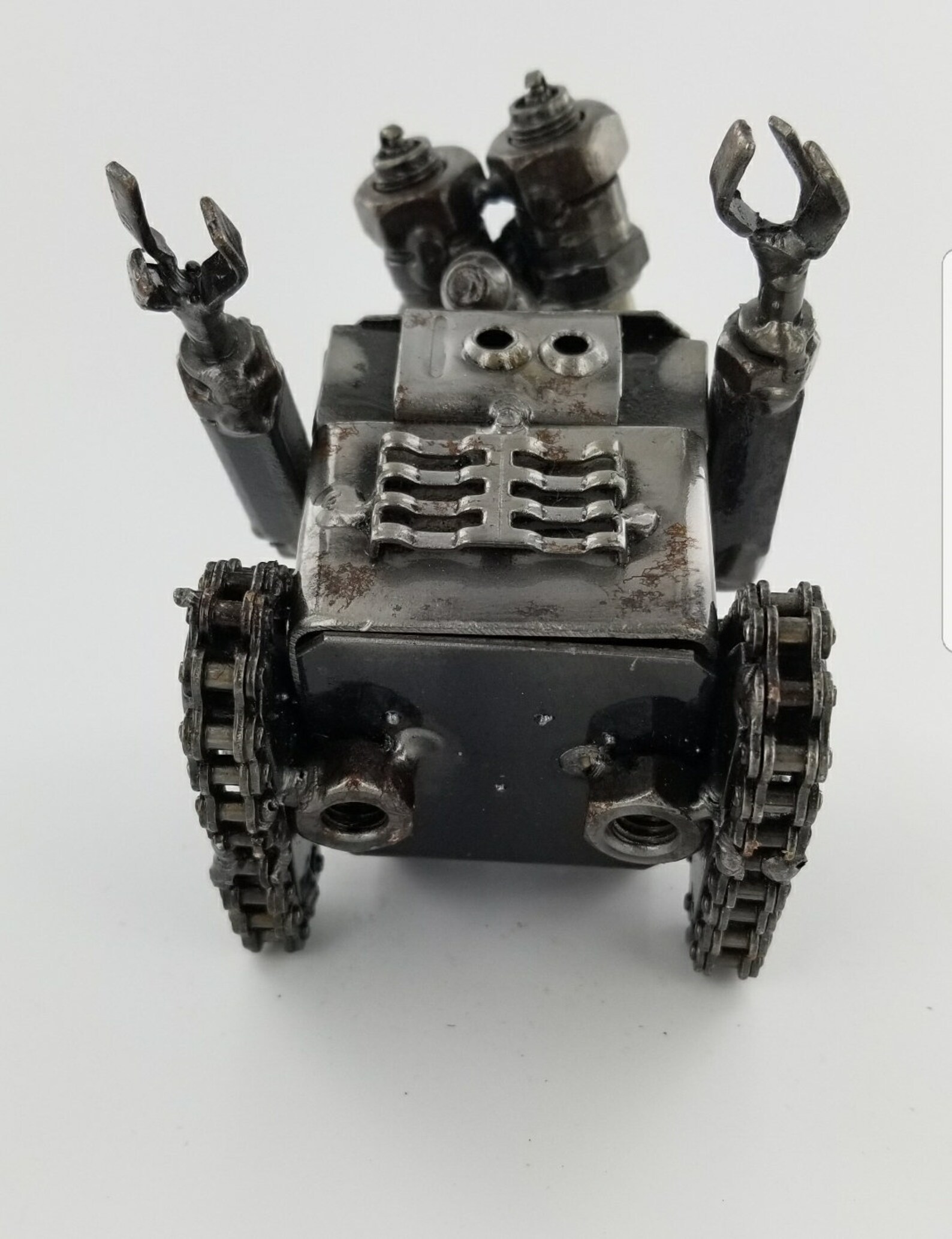 Handmade Recycled Metal Art Statue,wall E Cartoon Inspired.made From ...