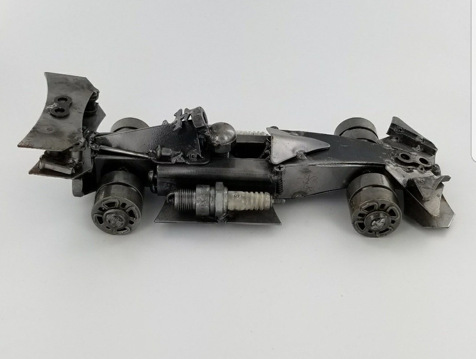 F1 RACING CAR Recycled Metal Statue,recycled Scrap Steel Sculpture ...