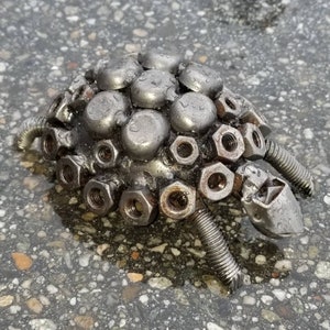 Recycled TURTLE Metal Art Statue,handmade Scrap Steel Sculpture.made ...