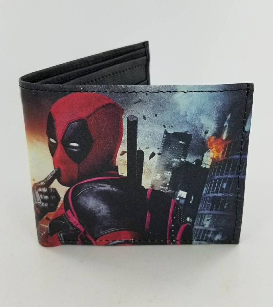 Superhero Leather Wallet,Movie and Comic Book Bifold Wallet.Unique ...