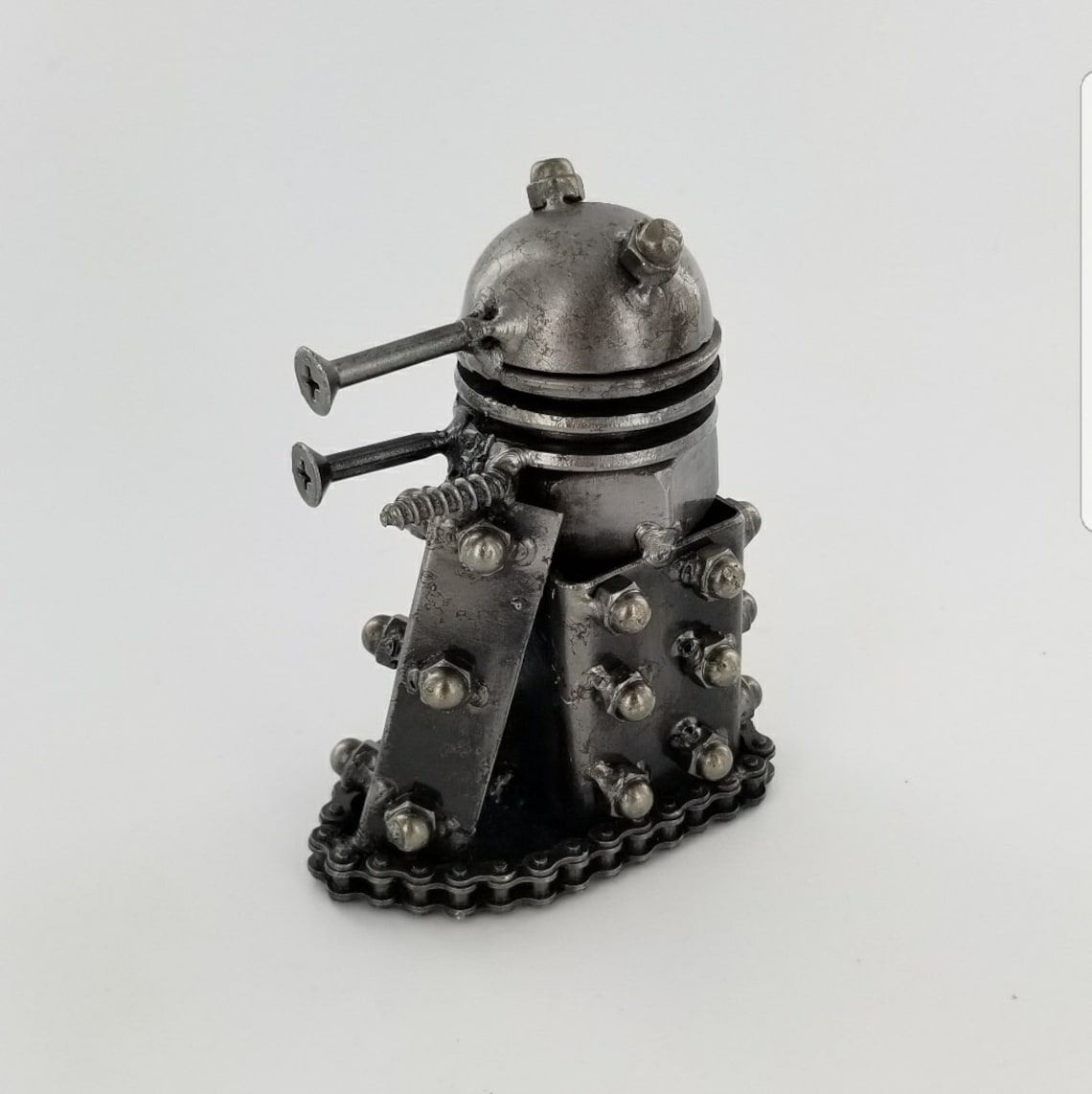 DALEK From DOCTOR WHO Inspired Handmade Recycled Metal - Etsy