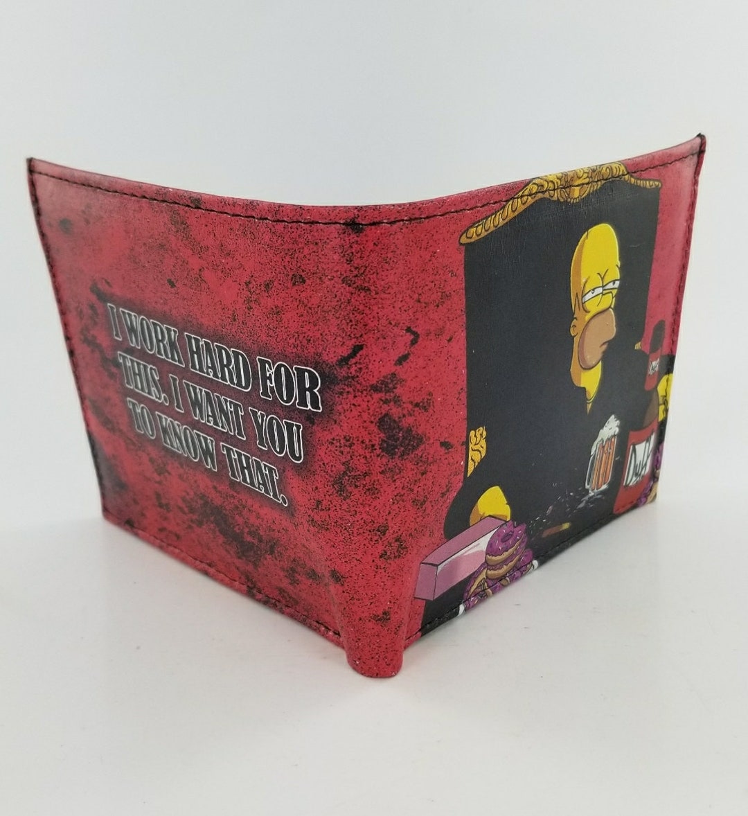 Handcrafted Bifold Leather Cartoon Inspired Unisex Wallet,unique Gifts ...