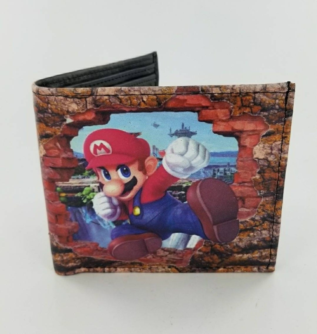 Video Game Inspired Genuine Leather Bifold Wallet,unisex Gifts ...