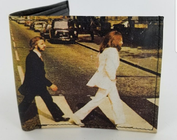 The Beatles /abbey Road / Wallet Made From Cassette Tape/ - Etsy