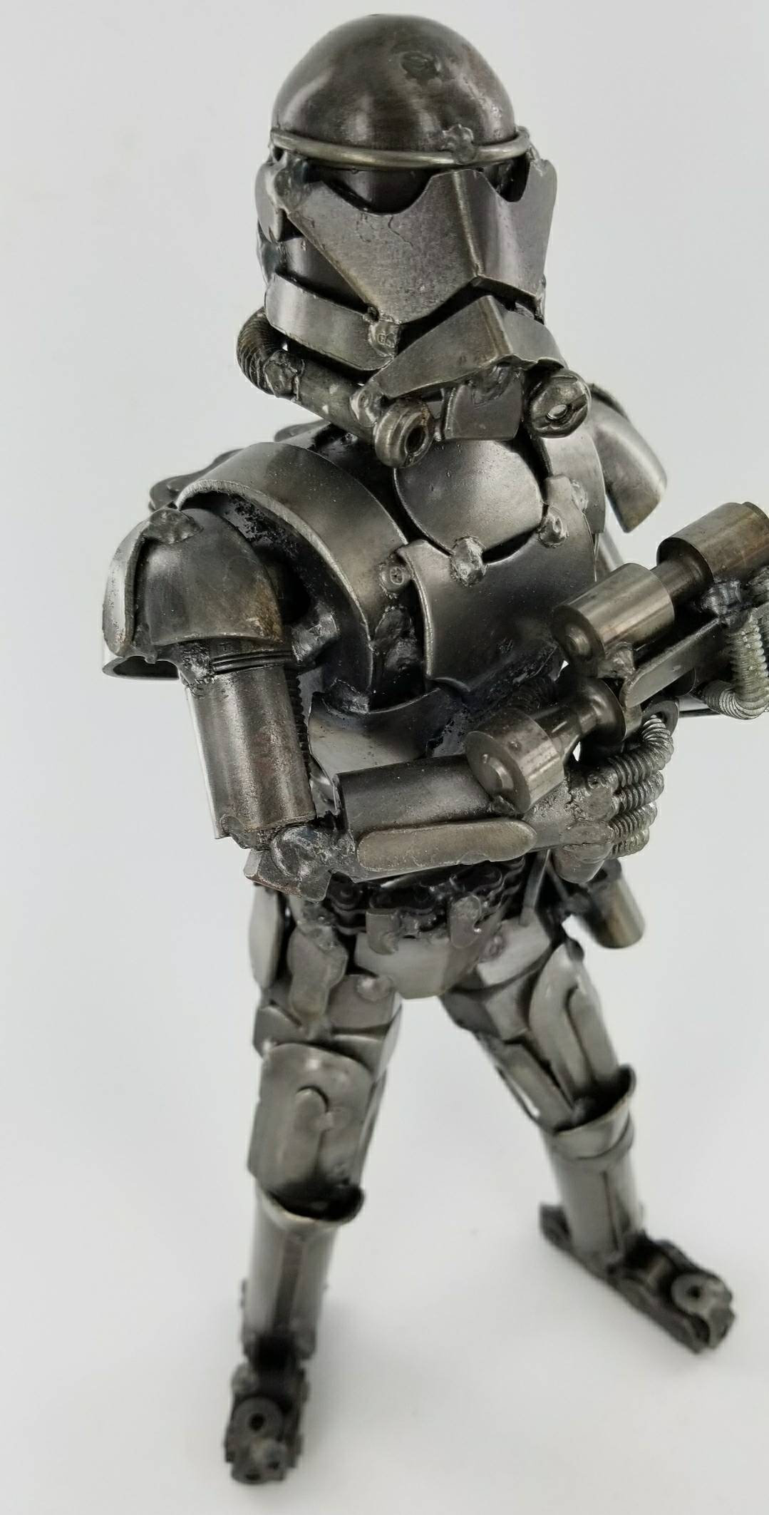 Stormtrooper Star Wars Inspired Handmade Recycled Metal Art - Etsy