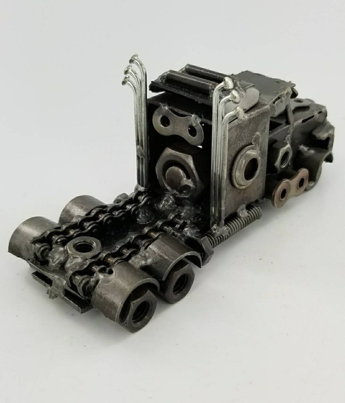 Big Rig Truck Inspired Handmade Recycled Metal Art - Etsy