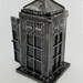 Tardis From Doctor Who Inspired Handmade Recycled Metal Statue,steel ...