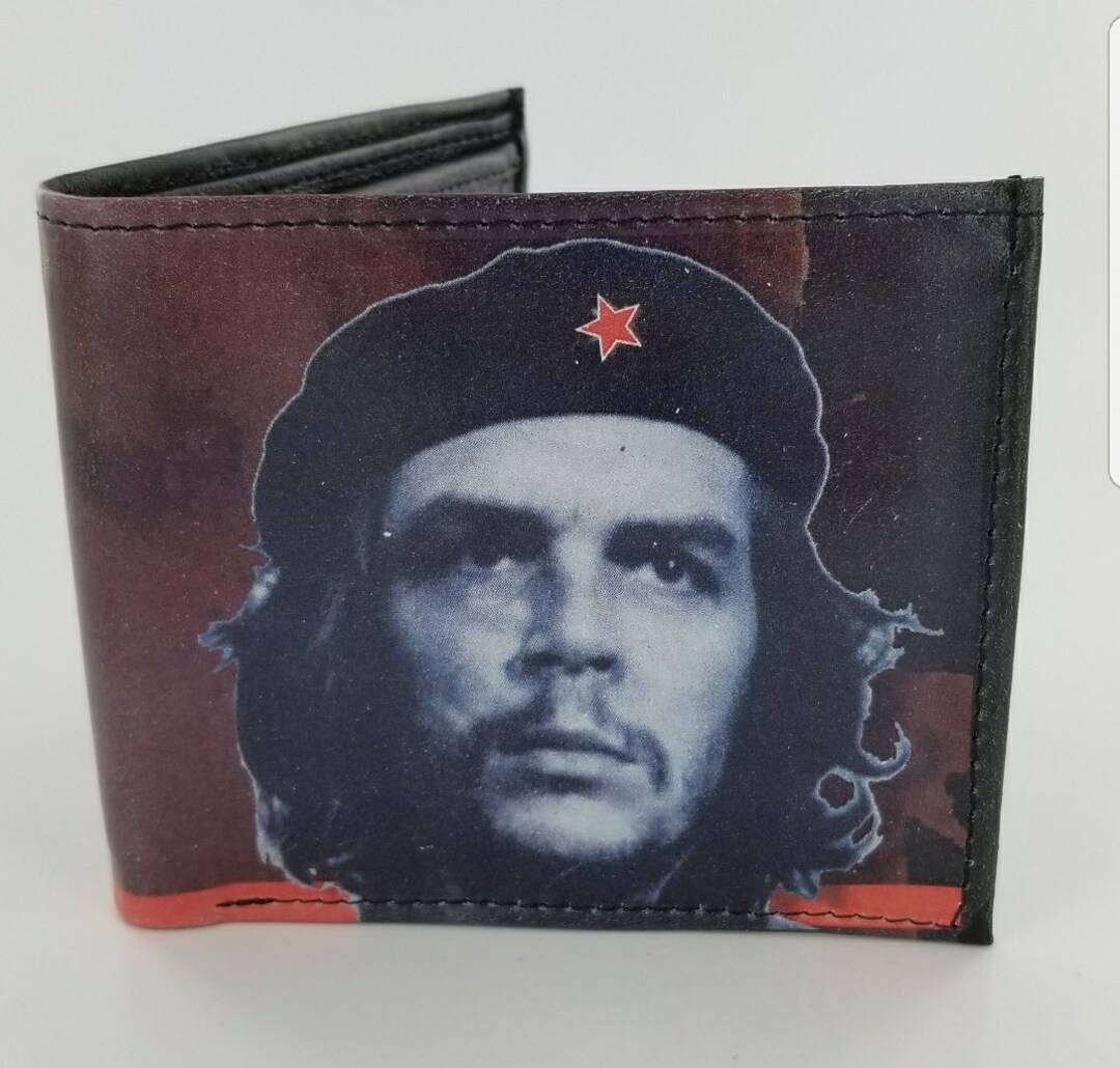 Genuine Handcrafted Che Guevara Leather Wallet.fully Laserprinted - Etsy