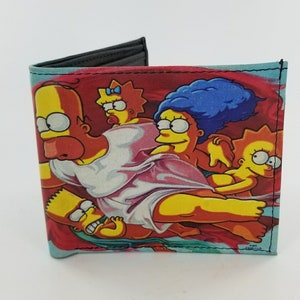 Cartoon Characters Inspired Leather Bifold Wallet,golden Remote Control ...