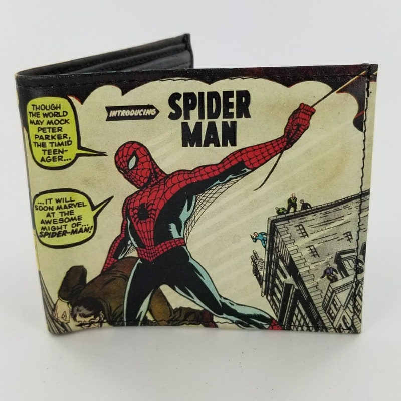 Spiderman Wallet - Etsy