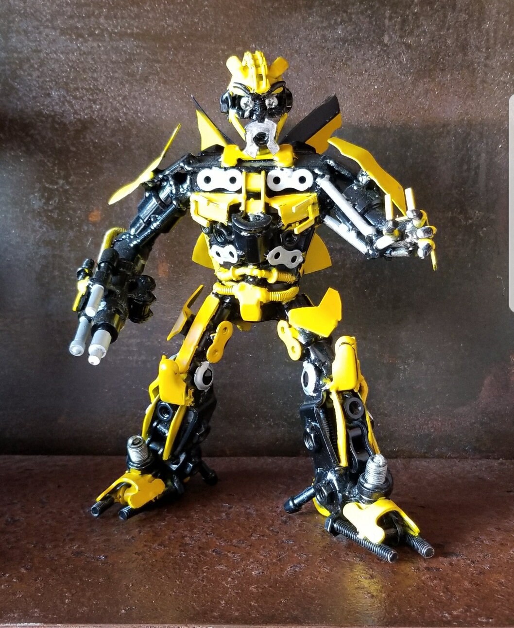 Transformers Bumblebee Statue - Etsy