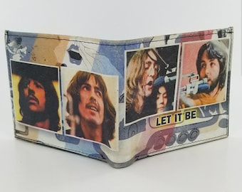 Genuine Handcrafted BEATLES Inspired Leather Bifold Wallet.leather ...