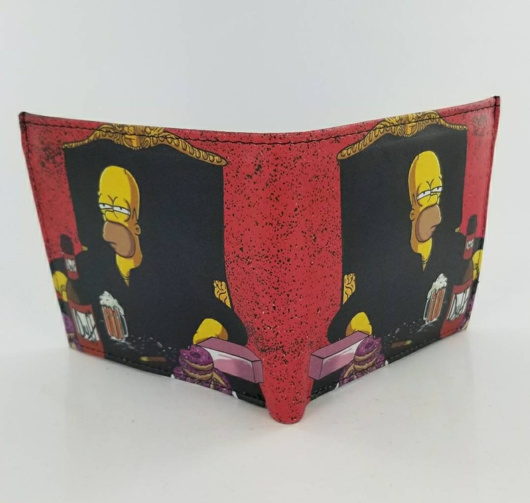 Handcrafted Bifold Leather Cartoon Inspired Unisex Wallet,unique Gifts ...