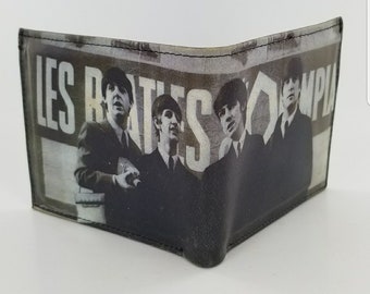 Genuine Handcrafted BEATLES Inspired Leather Bifold Wallet.leather ...