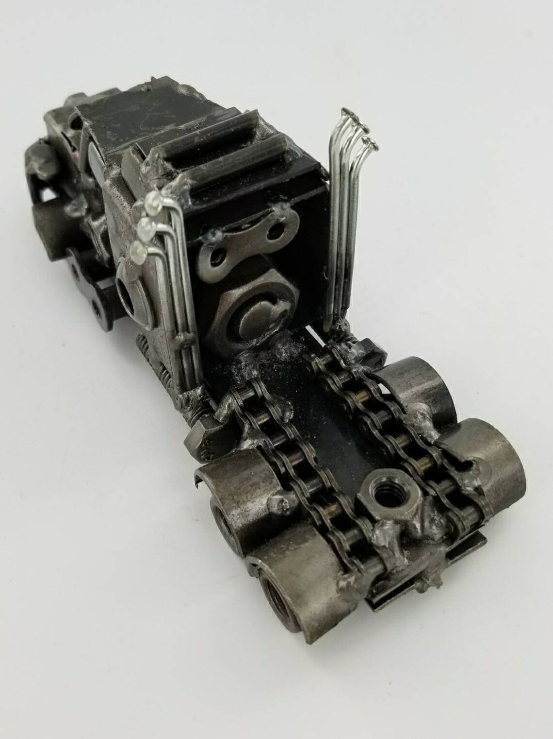 Big Rig Truck Inspired Handmade Recycled Metal Art | Etsy