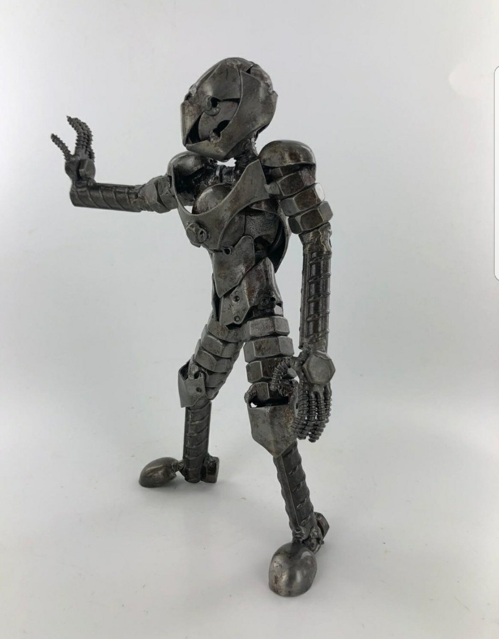 Ironman Superhero Recycled Metal Art Statue Movie - Etsy