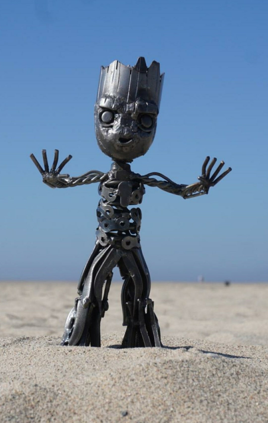 Groot From Guardians of the Galaxy Cartoon Inspired, Handmade Recycled ...