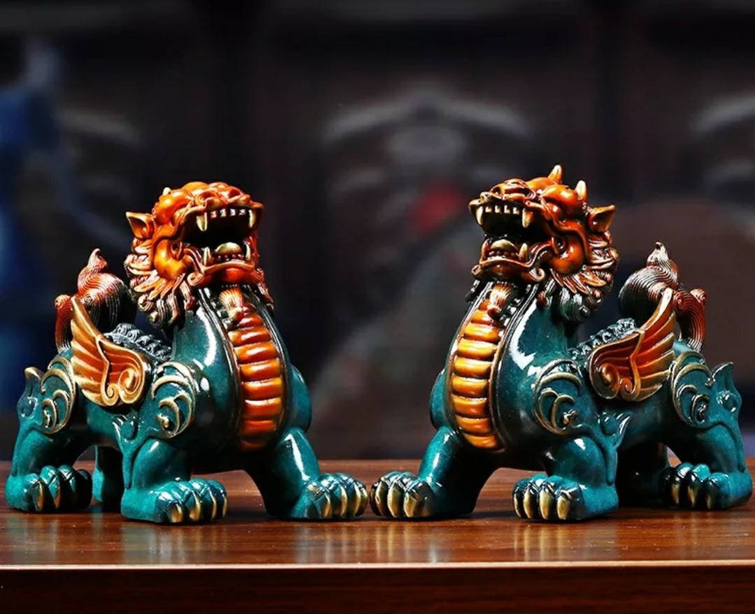 Chinese Feng Shui Pixui/lion Home/office Decoration Desktop - Etsy